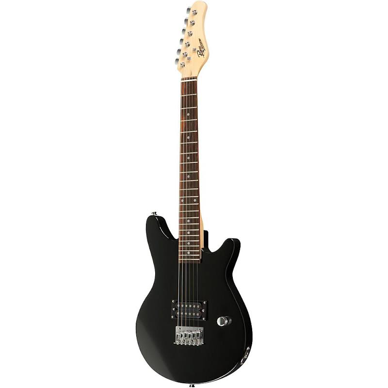 656238016209 UPC - Rogue Rocketeer Rr50 7/8 Scale Electric Guitar Black ...